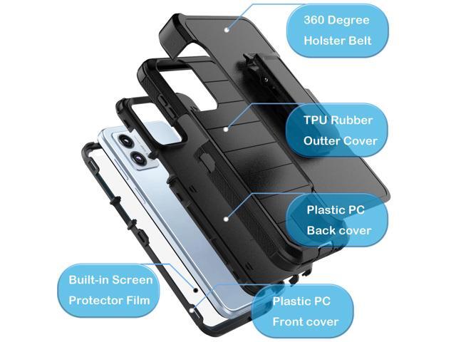 Tekcoo Case For Motorola Moto G 5G | 2023 Only | XT2313 with [Built-in Screen Protector] Secure ...