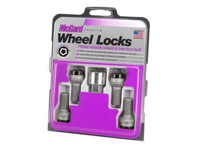 McGard 28374 Black Chrome Bolt Radius Seat Wheel Lock Set - M14x1.5 ...