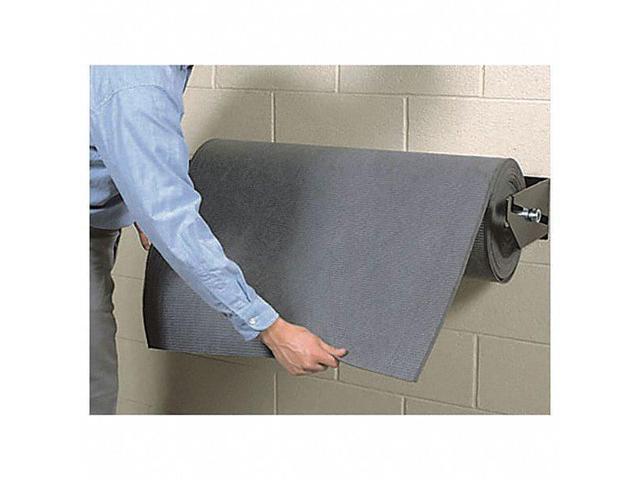 PIG MAT293 PIG Wall-Mount Mat Roll Dispenser, Black - Newegg.com