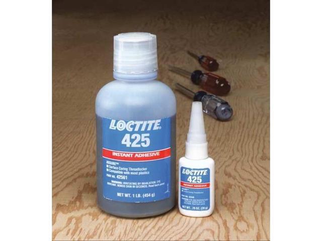 LOCTITE 135461 Plastic Threadlocker, LOCTITE 425 Assure, Blue, Medium ...
