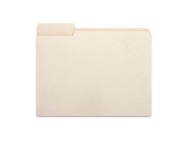 Business Source File Folder 1/3 Cut Left Tab 1-Ply 3/4" Exp. Ltr 100/BX ...