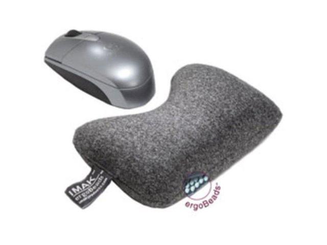 IMAK A10166 ErgoBeads Soft Fabric Mouse Wrist Rest Gray - Newegg.com