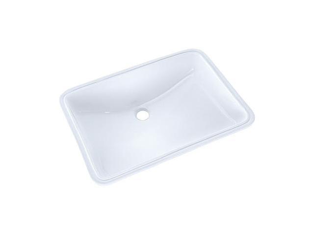 TOTO LT540G#01 Lavatory w/Sanagloss,Undr Cntr,21-14x14" - Newegg.com