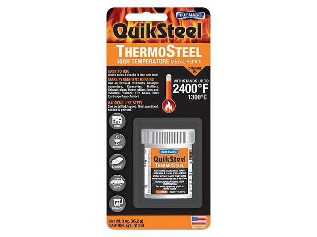 BLUE MAGIC 18003TRI Metal Repair,High Temp,Dark Gray,3 Oz - Newegg.com