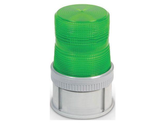 EDWARDS SIGNALING 105HISTG-N5 Warning Light,Strobe Tube,120VAC,Green ...