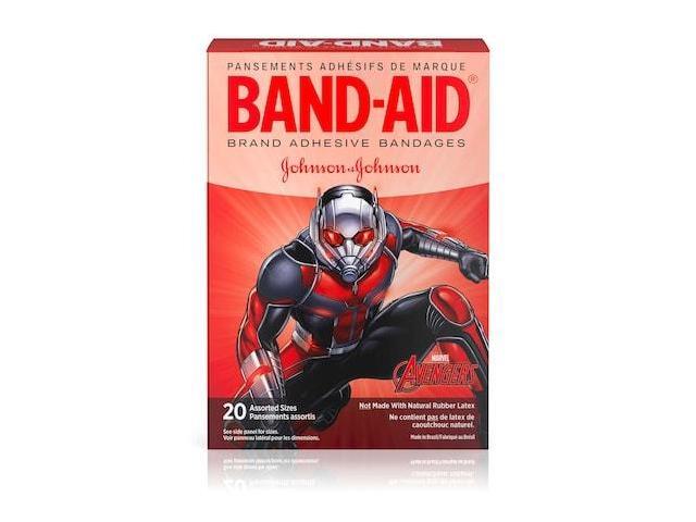 BAND-AID 1116282 Band-Aid Marvel Avengers Assorted Sizes Bandage 20 ...