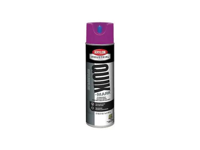 KRYLON INDUSTRIAL A03615007 Inverted Marking Paint, 17 oz., Fluorescent ...