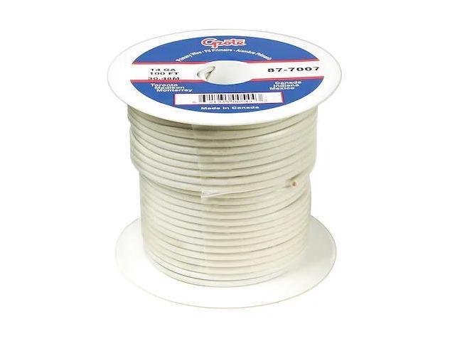 BATTERY DOCTOR 87-9107 Primary Wire, GPT, 22 AWG, 1C C, White, PVC ...