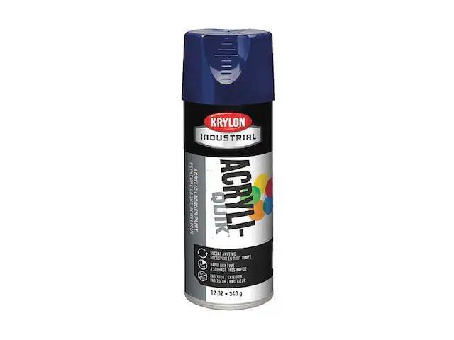KRYLON INDUSTRIAL K01901A07 Spray Paint, Regal Blue, Gloss, Solvent, 12 ...