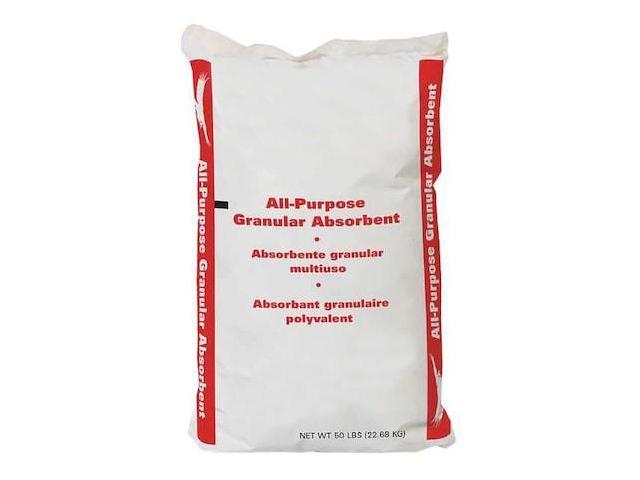 CONDOR 35UX87 Loose Absorbent, 4 Gallon Volume Absorbed per Package, 50 ...