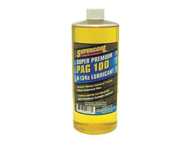 SUPERCOOL P100-32 A/C Compressor PAG Lube, 32 Oz, Flash Point 450F ...