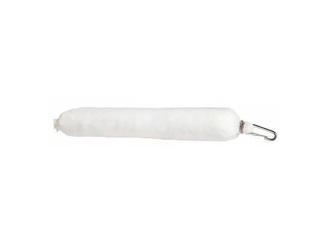SPILLTECH WBB318 Sorbent Boom, 6 gal, 3 in x 18 in, Oil, White, 20 PK ...