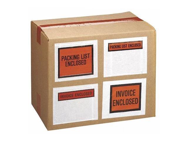 NIFTY PRODUCTS PPE4BL Packing List Envelope,4.5"x5.5",PK1000 - Newegg.com