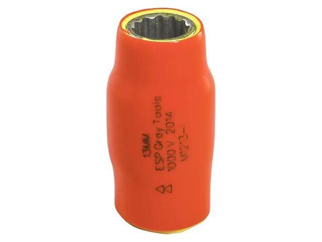 GRAY TOOLS M1213-I 13mm X 1/2" Drive, 12 Point Standard Length, 1000V ...