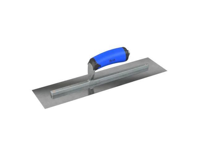 STEEL CITY TROWELS BY BON 67-235 Finish Trowel, Square, Carbon Steel ...