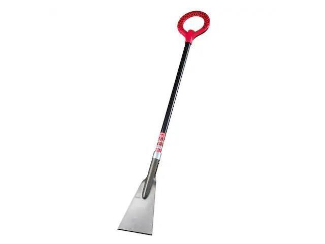 RADIUS GARDEN 90411 7 x 53 Inch Long Handled Steel Ice Scraper/Chopper ...