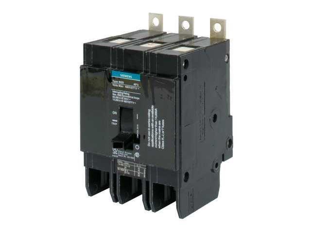 SIEMENS BQD360 Miniature Circuit Breaker, BQD Series, 60A, 3 Pole, 480V ...