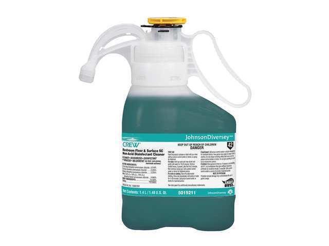 DIVERSEY, INC Bathroom Cleaner,Size 1.4L,Fresh,Green - Newegg.com