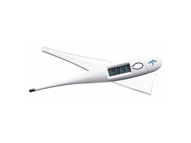 Medline Premier Oral Digital Thermometer White/Blue MDS9950 - Newegg.com