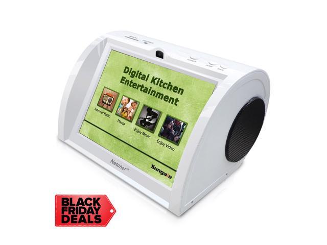 Netchef Wi-Fi Digital Kitchen Entertainment Center with Hi-Fi Speakers ...