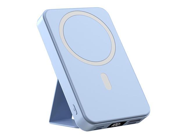 10000mAh Portable Magnetic Wireless Charge Power Bank with Phones Stand ...
