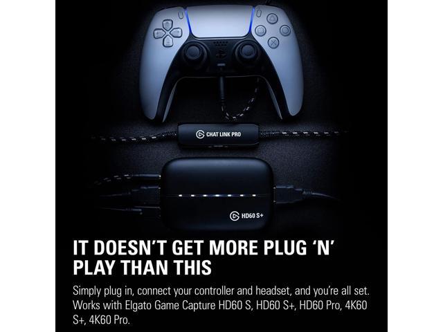 Elgato Chat Link Pro Audio Adapter, for PS5, PS4, Nintendo Switch ...