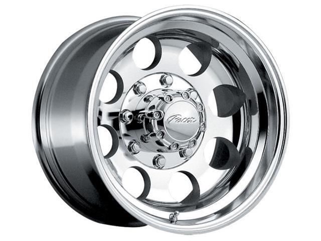 16" Inch Pacer 164P LT Mod Polished 16x10 8x6.5" -32mm Polished Wheel ...