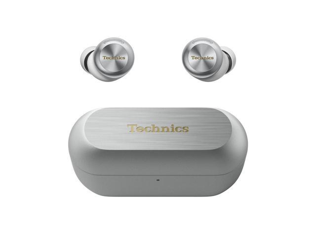 Technics EAH-AZ100 True Wireless Earbuds Silver - Premium Magnetic Fluid Driver, Adaptive ANC ...
