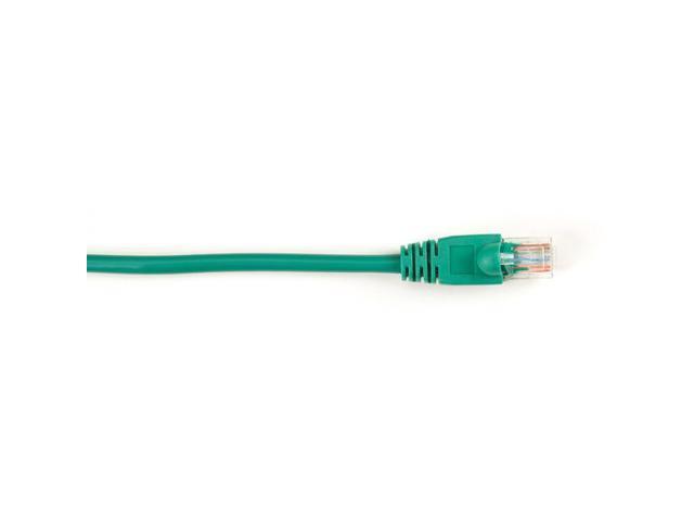 Black Box CAT5e Value Line Patch Cable, Stranded, Green, 7-ft. (2.1-m ...