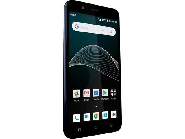 AT&T AXIA QS5509A 16GB Prepaid Phone Dark Blue - Newegg.com