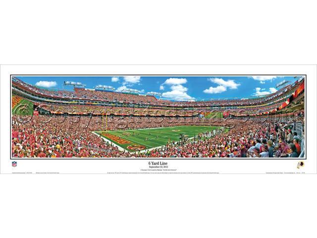 Washington Redskins at FedEx Field 6 Yard Line - NFL 13.5x39 Panoramic ...