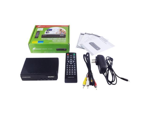 Mediasonic HomeWorx ATSC Digital Converter Box with Recording | Media ...