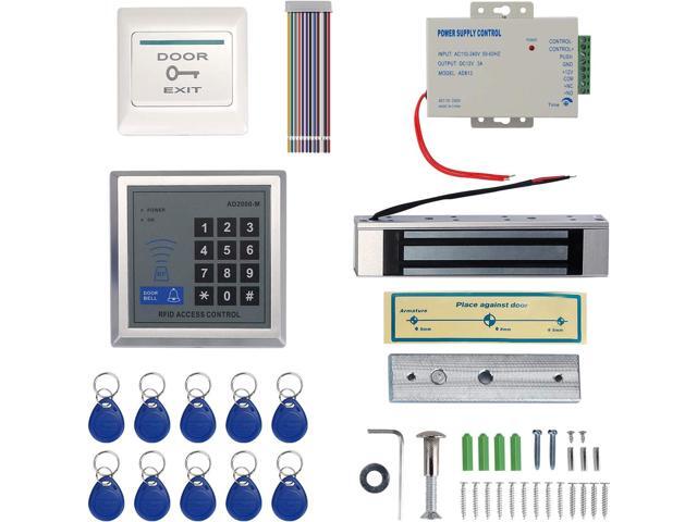 Proximity RFID Card Access Control System Kit with 180kg 350LB Electric ...