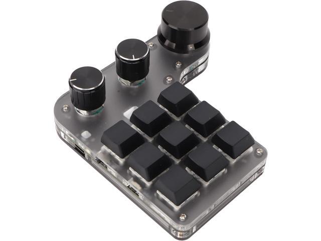 Jectse Hand Dual Game Keyboard Dual Connection USB OSU Keyboard for ...