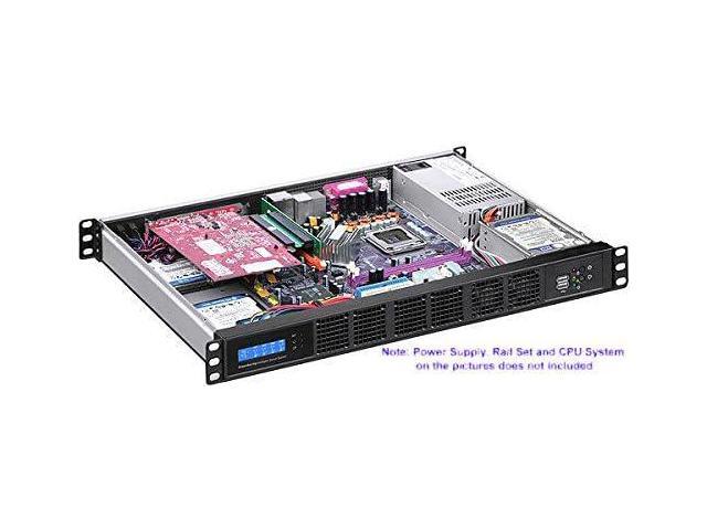PLINKUSA RACKBUY 1U(Fan LCD)(Maximum 12x2.5 SSD) Rackmount Chassis(12. ...