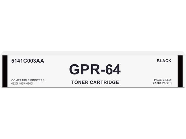 GPR-64 GPR64 Black Toner Cartridge Compatible 5141C003AA Toner ...
