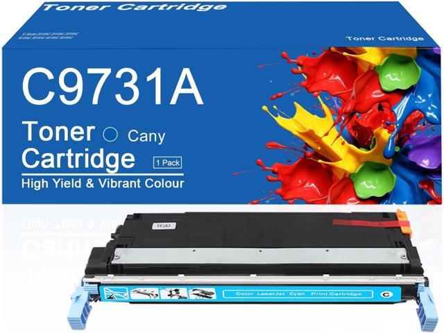 645A Toner Cartridge Compatible 645A C9731A Cyan Toner Cartridges Color ...