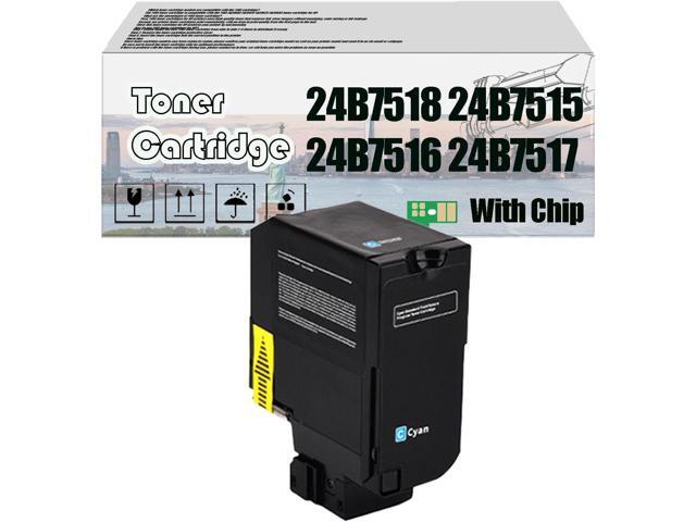 24B7518 24B7515 24B7516 24B7517 Toner Cartridge, Compatible for Lexmark ...