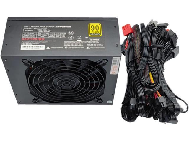 Modular 2000W Bitcoin Mining PSU PC Power Supply Computer Mining Rig 6 ...