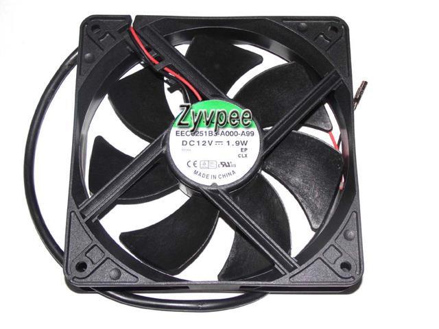 Sunon 120mm EEC0251B3-A000-A99 12V 1.9W 2 wires 12cm power axial fan ...