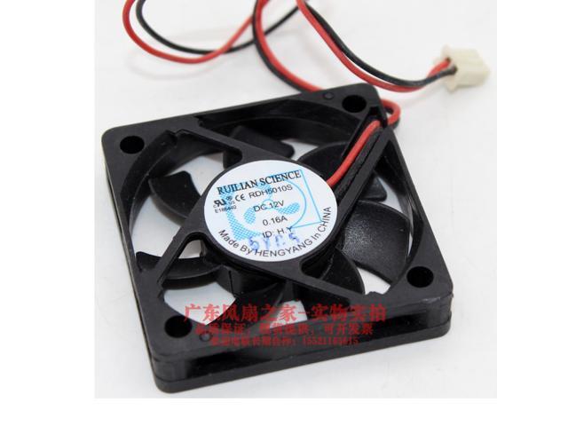 50mm CPU Cooling RDH5010S 12V 0.16A 2 Wires 50*10mm Case Fan - Newegg.com