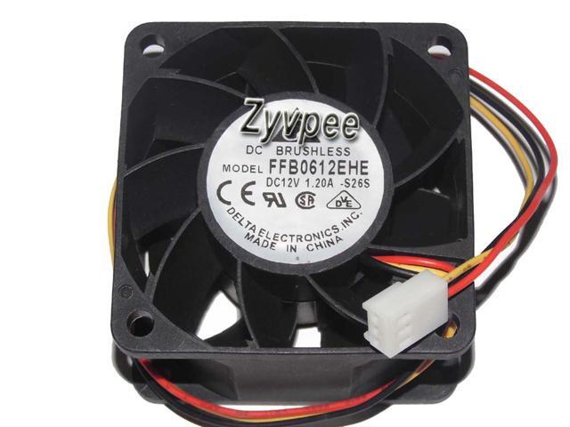 60MM Server Power Axial Cooling Delta 6038 FFB0612EHE 12V 1.2A 3 Wires ...