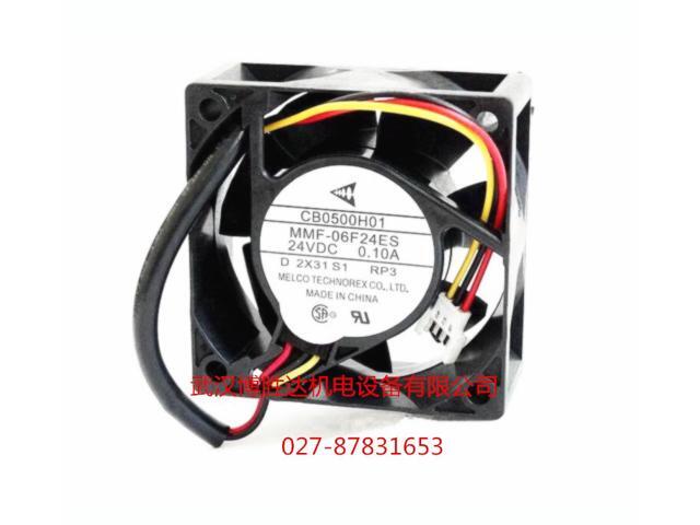 60MM Inverter Cooling MMF-06D24DS-RC7 24 V 0.09A 3 Wires For YASKAWA ...