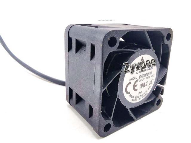 40MM Delta 4028 FFB0412EN-00 12V 2.1A 4 Wires 1U Server Cooler 4CM ...