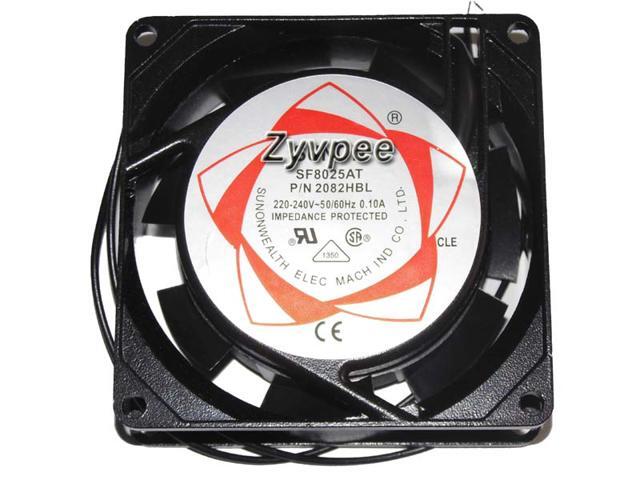 80MM 8025 220-240 Vac 0.1A Ball Bearing 8CM AC Axial Cooling Fan - Newegg.com