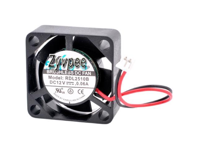 25mm 2510 DC12V 0..06A 2 Wires 2.5cm RDL2510B Cooling Fan - Newegg.com