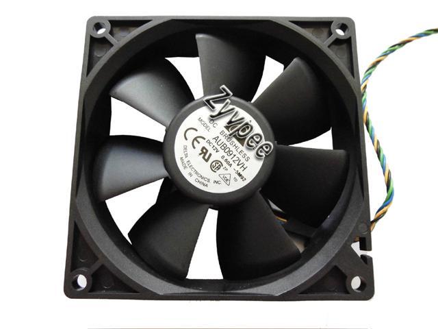 92mm 9225 AUB0912VH DC12V 0.6A 4 Wires 4 Pins 9CM CPU Cooling Fan ...