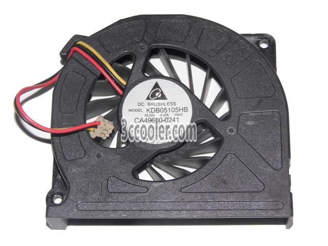 Delta KDB05105HB H902 CA49600-0241 5V 0.37A 3 Wires 3 Pins Fan For ...
