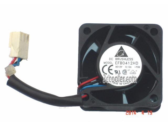Delta 4020 40*20mm EFB0412HD F00 FOO 12V 0.12A 3 Wires 3 Pins Case fan 4CM mini Cooler for ...