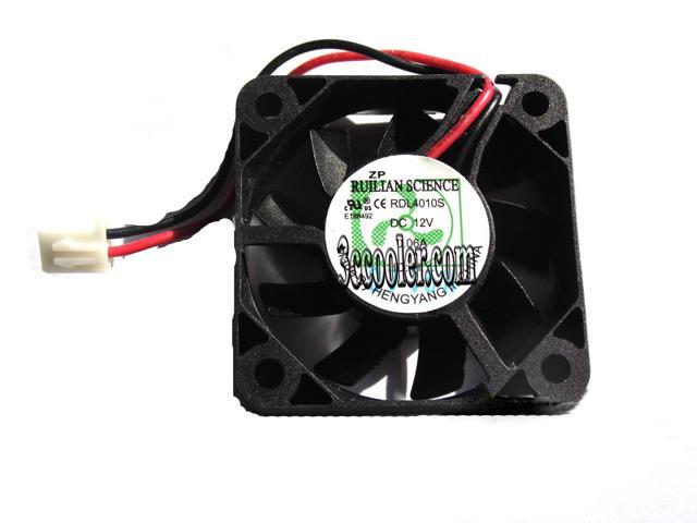 Xfan 4CM 40*10mm RDL4010S 12V 0.06A 2 wires 2 pins Case fan Switch ...